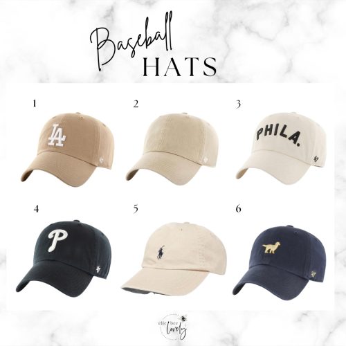 Trending ~ Baseball Hats – ElleBeeLovely